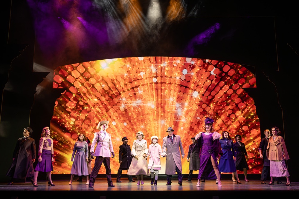 Amanda Lea LeVergne, Matilda Casey, Anthony Warlow, and ensemble in ...